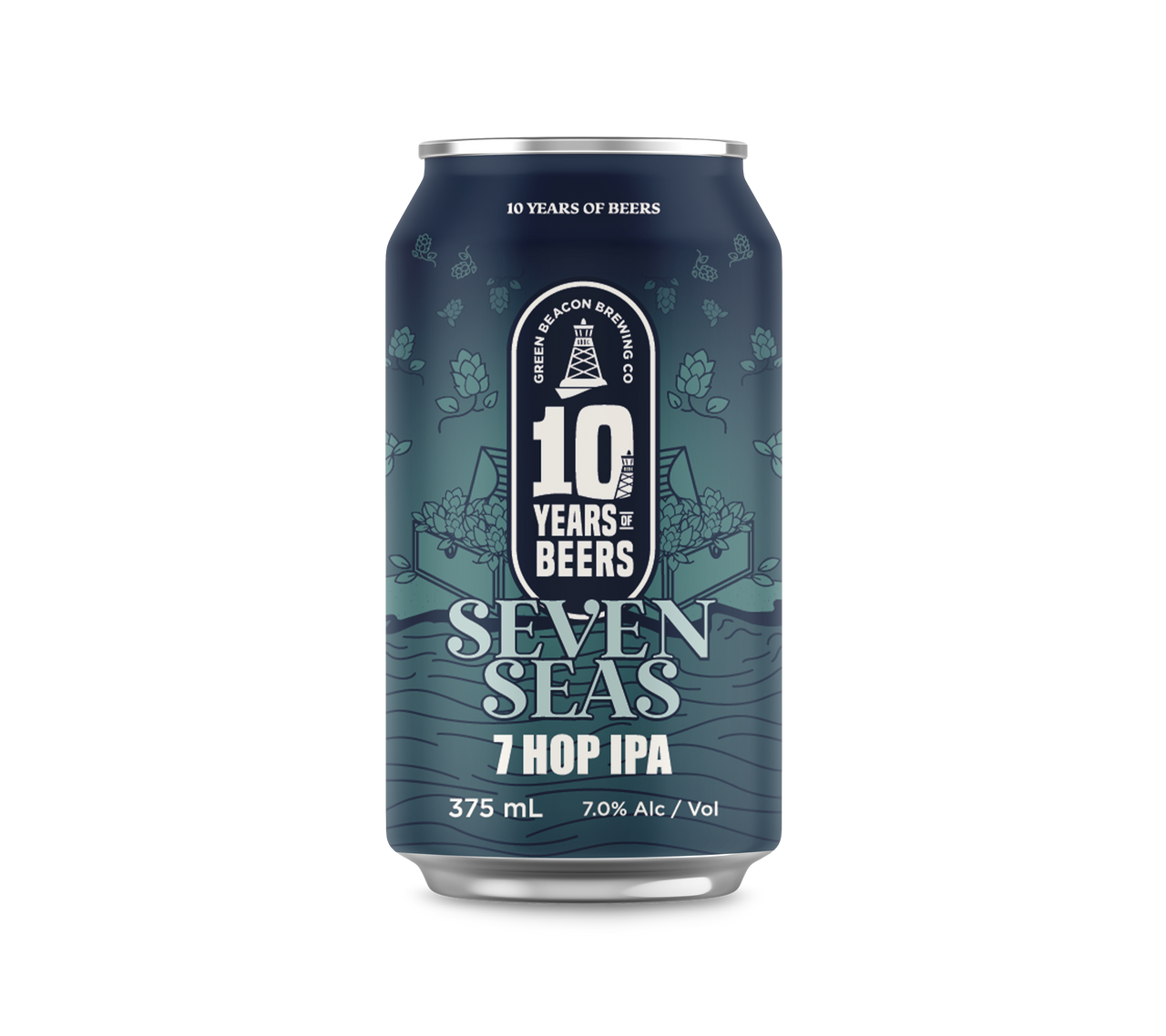 Green Beacon Seven Seas 7 Hop IPA – Green Beacon Brewing Co.
