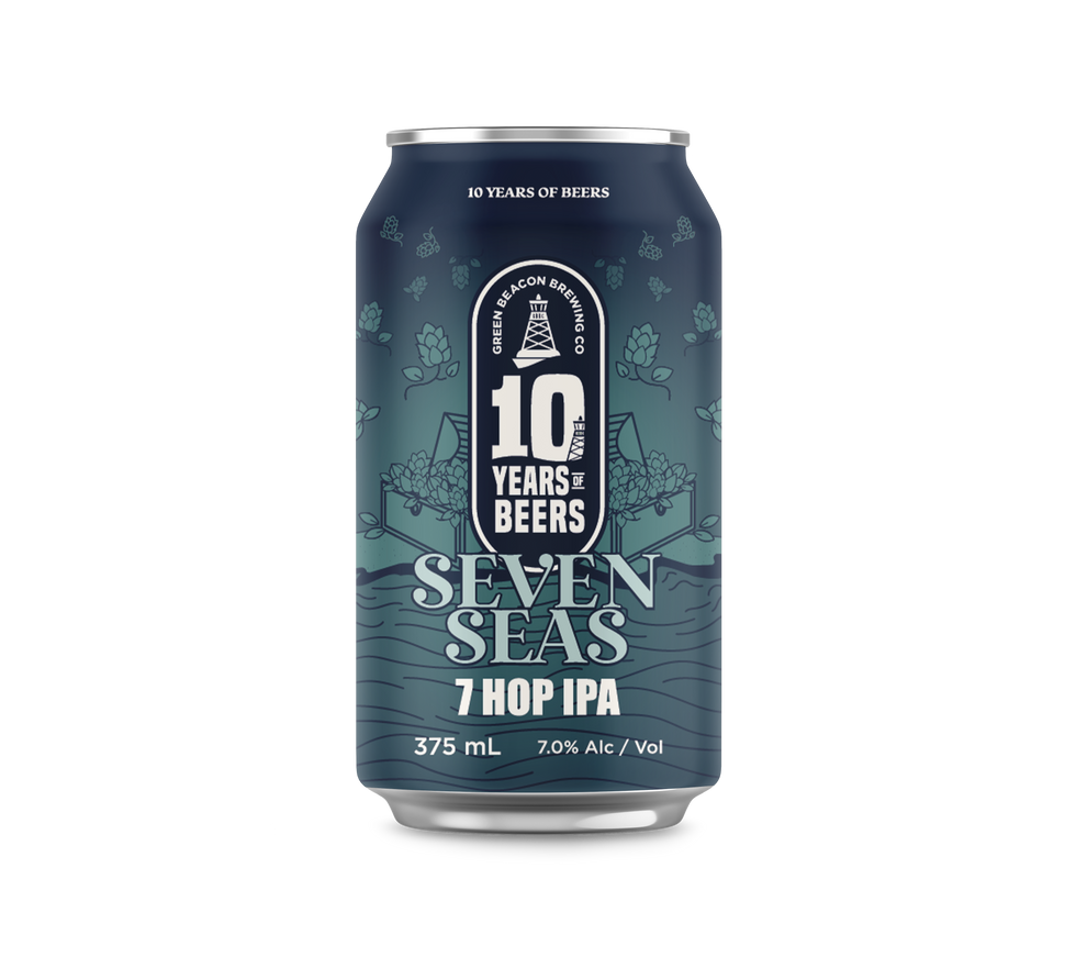 Green Beacon Seven Seas 7 Hop IPA – Green Beacon Brewing Co.