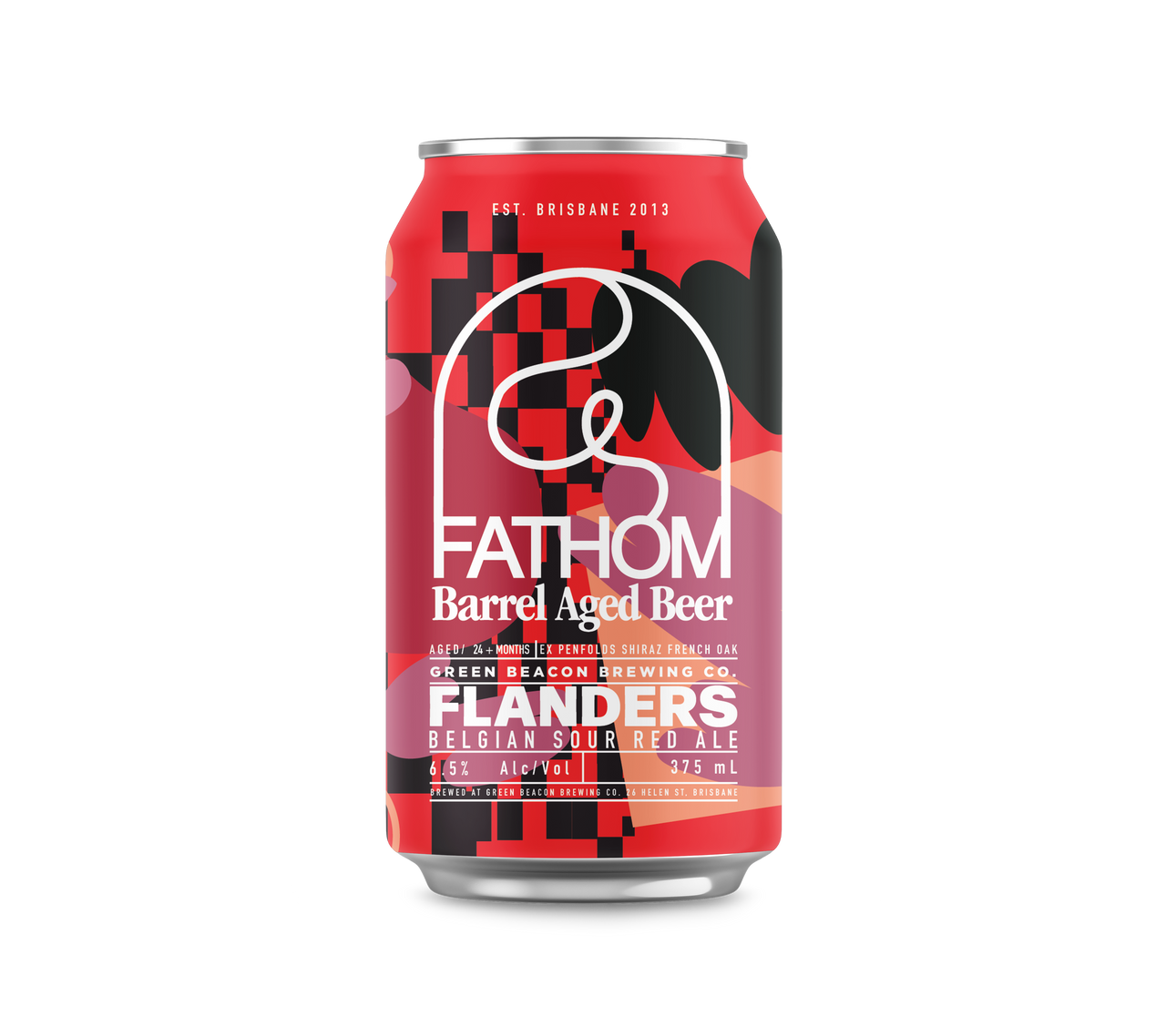 Green Beacon FATHOM Flanders Sour Red Ale – Green Beacon Brewing Co.