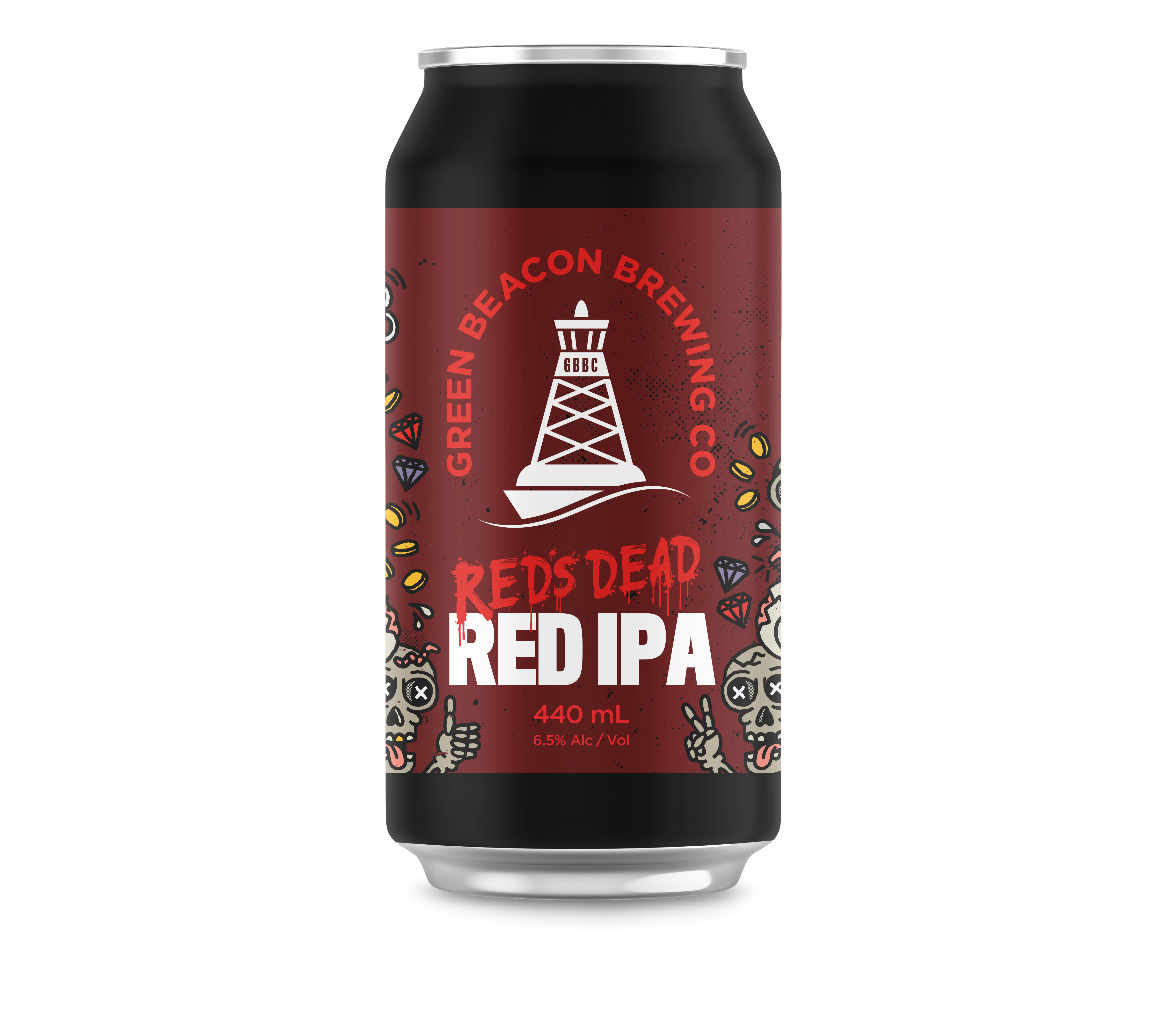 Red's Dead Red IPA (2022) – Green Beacon Brewing Co.