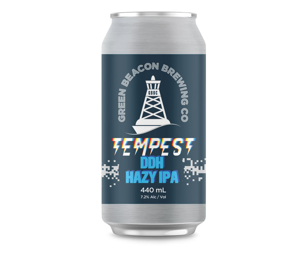 Tempest DDH Hazy IPA – Green Beacon Brewing Co.