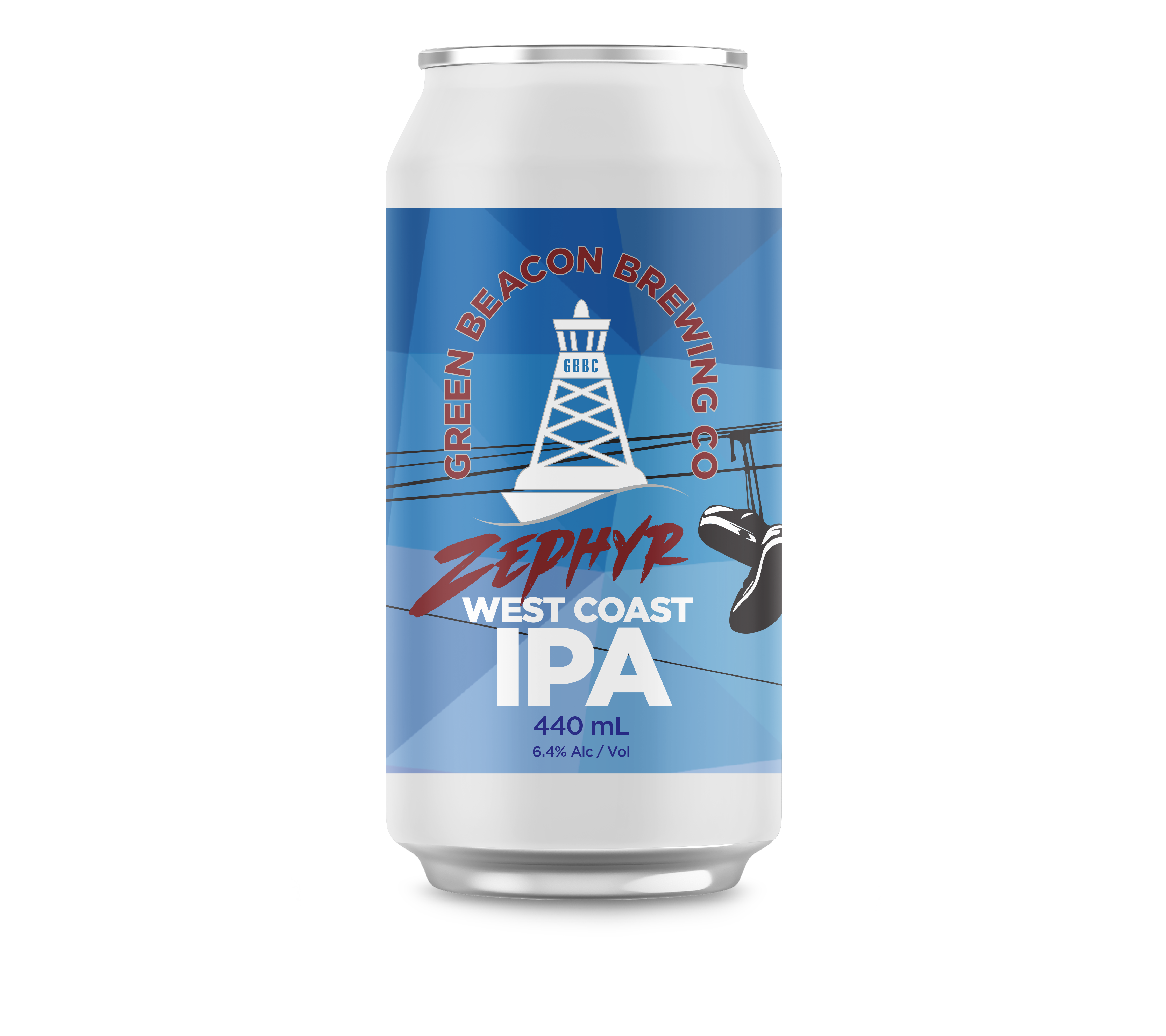 Zephyr West Coast IPA – Green Beacon Brewing Co.
