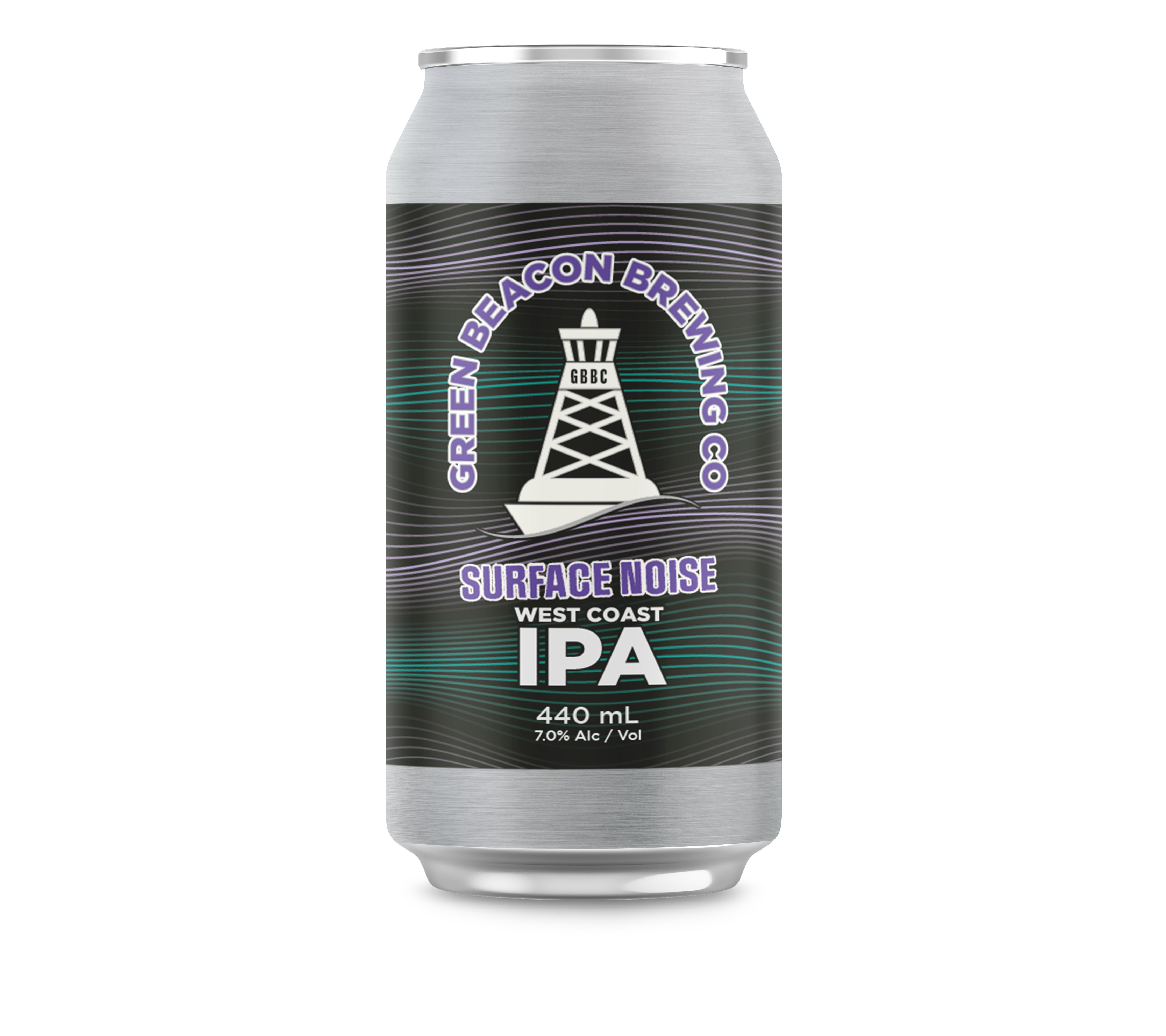 Green Beacon Surface Noise West Coast IPA – Green Beacon Brewing Co.
