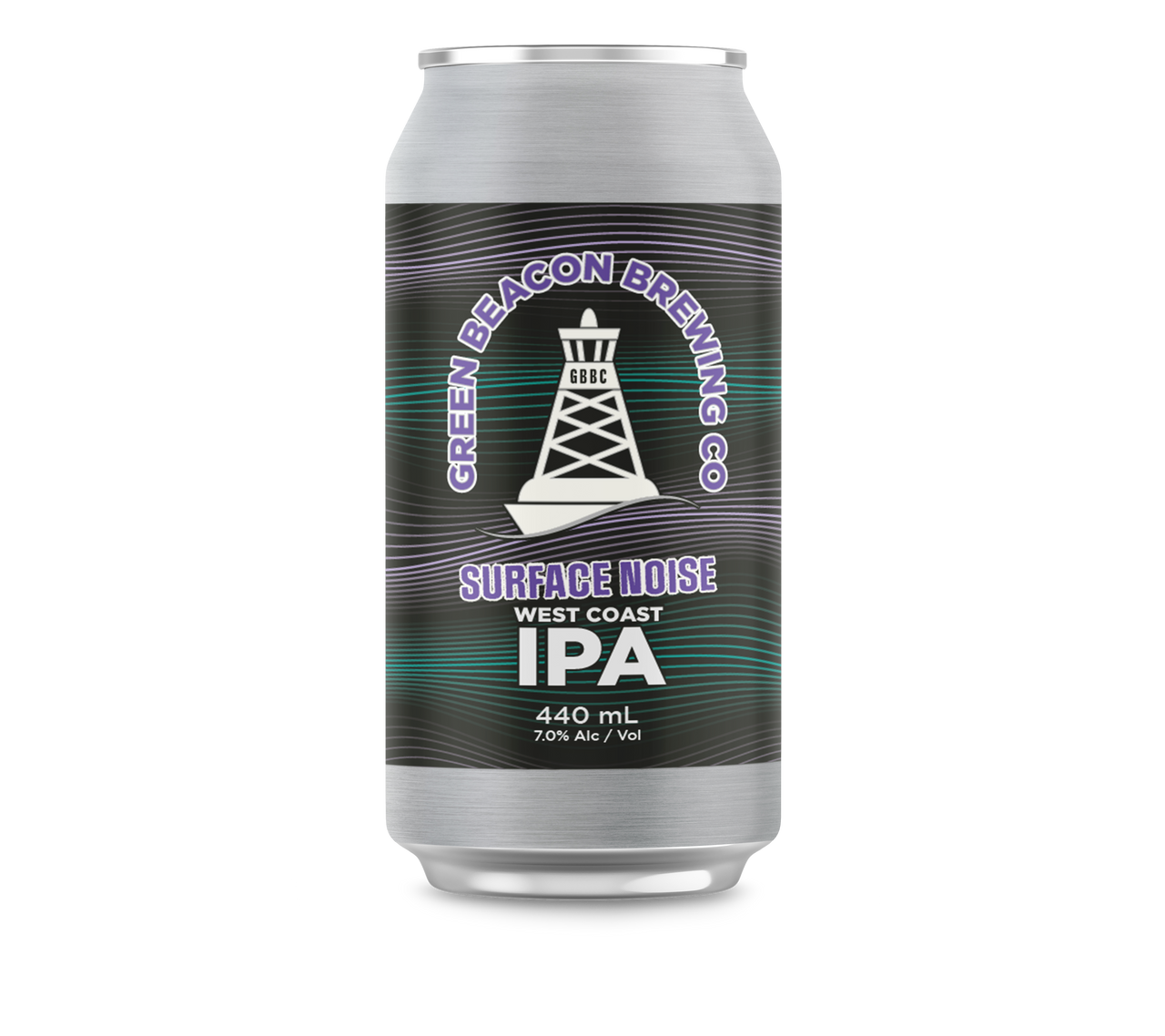 Green Beacon Surface Noise West Coast IPA – Green Beacon Brewing Co.